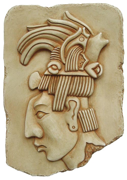 Head of Maya King Pacal - The Museum Outlet